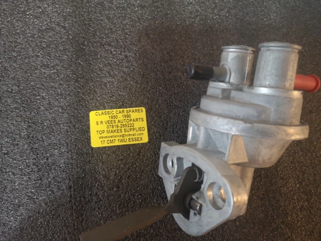 GENUINE SU BUTEC Mechanical Fuel Pump. Ital/Sherpa/Marina 'O' Series £ ...