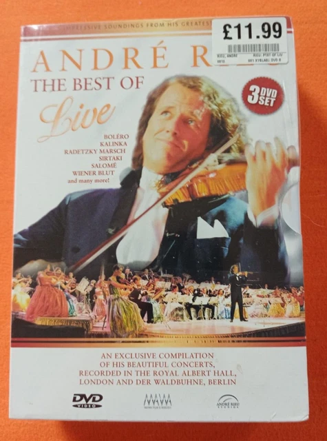 ANDRE RIEU, THE Best Of Andre Rieu Live, Box Set, DVD, New EUR 12,83 ...