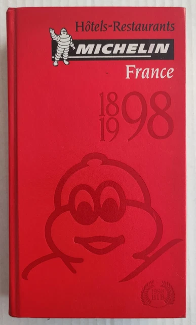 GUIDE ROUGE MICHELIN 1998 FRANCE Guide touristique et routier HOTELS ...