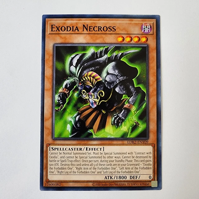 EXODIA NECROSS - LDK2-ENY09 - Common - Unlimited - NM - 2024 Print ...