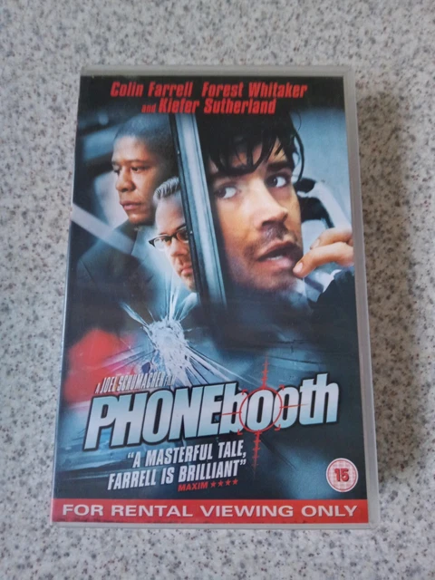 PHONEBOOTH BIG BOX Ex Rental Uk Pal Vhs 2002 Early Colin Farrell Forest ...