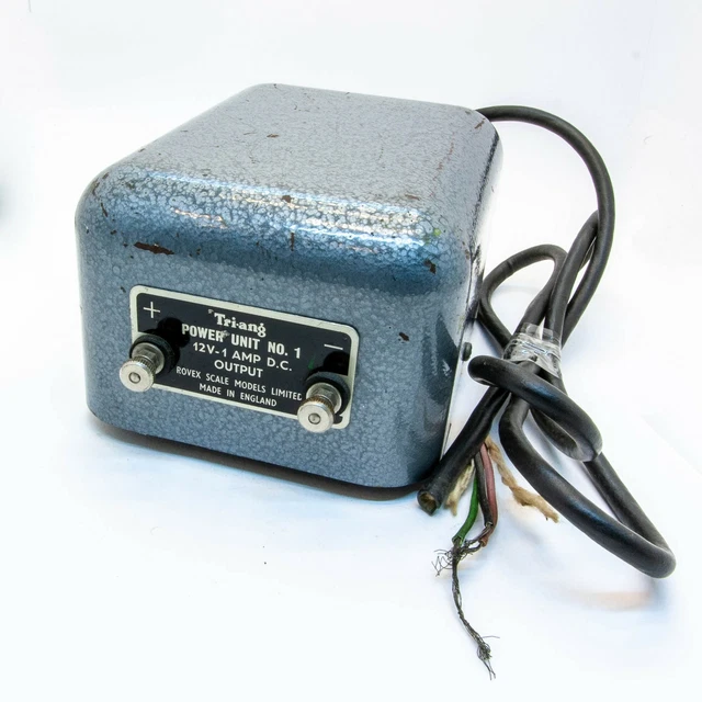 TRIANG POWER UNIT No 1 12v 1 amp DC output Rovex Scale Models Ltd Not ...
