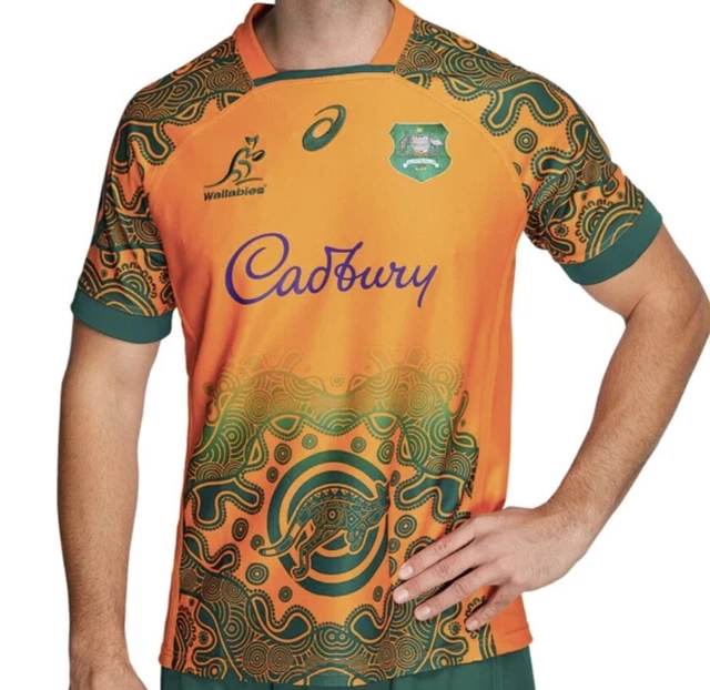 WALLABIES 2022 FIRST Nations / Indigenous Rugby Jersey $69.00 - PicClick AU