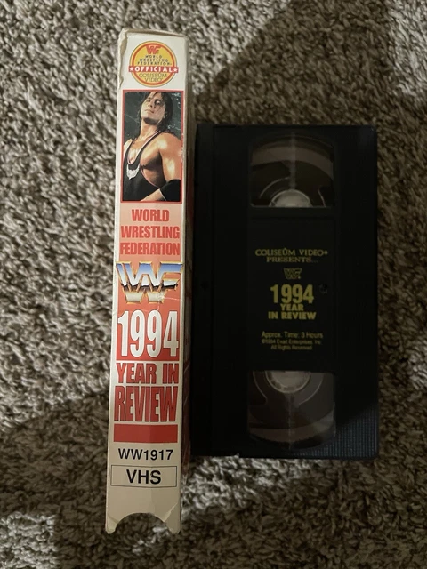 WWF COLISEUM VIDEO VHS - Year In Review 1994 - WWE $250.00 - PicClick CA