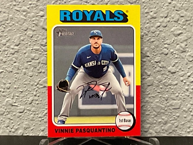 VINNIE PASQUANTINO, KANSAS City Royals - 2024 Topps Heritage EUR 3,36 ...