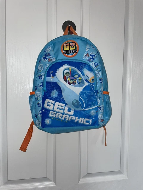 CBEEBIES GO JETTERS Backpack School Rucksack Kids Child Nursery Bag ...