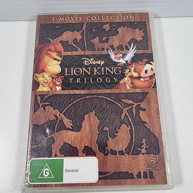 THE LION KING Trilogy (Box Set, DVD, 1994) PAL Region 4 $18.00 ...
