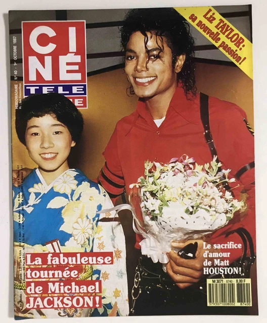 CINE REVUE N°40/1987-MICHAEL JACKSON-MORGAN BRITTANY-KATE JACKSON ...