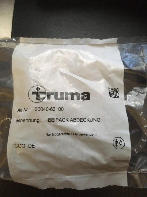 TRUMA S3000 SERIES gas & electric fire blanking plates & heat regulator ...