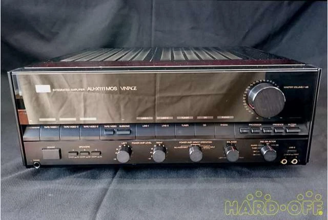 SANSUI AU-X111MOS VINTAGE Integrated amplifier (transistor) Pre-main ...