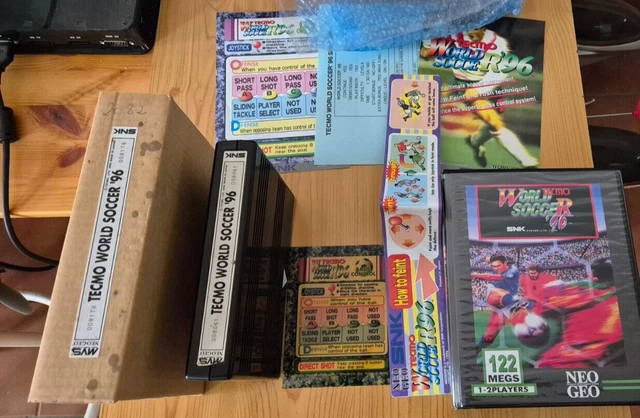JEU DE TECMO World Soccer 96 Full Kit mvs Neo Geo. 100% Originale Y ...