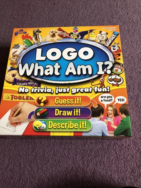 LOGO WHAT AM I? Board Game by Drumond Park 2012 Edition (8yrs ...