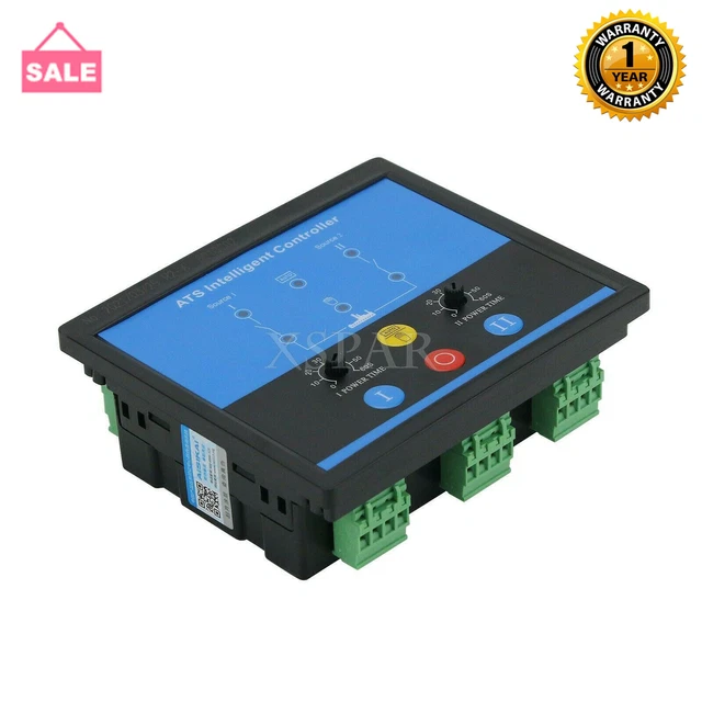 MAXGEEK SKR2-A GENSET ATS Controller Generator Control Panel Transfer ...