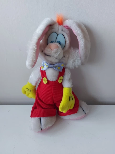 VINTAGE WHO FRAMED Roger Rabbit Plush Soft Toy Roger Rabbit 11" 1987 £ ...