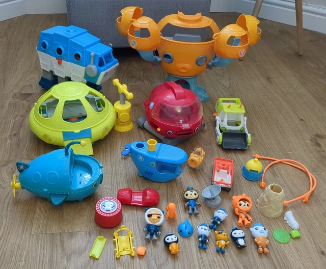 MATTEL OCTONAUTS BIG Toy Bundle Octopod Octolab Gup Rescue & Figures ...