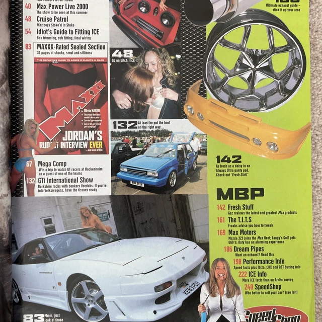 MAX POWER CAR magazine February 1996 Astra La Vista £7.27 - PicClick UK