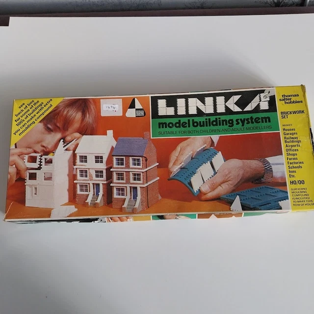 LINKA MODEL BUILDING System HO/OO Brickwork Set Thomas Salter Hobbies ...