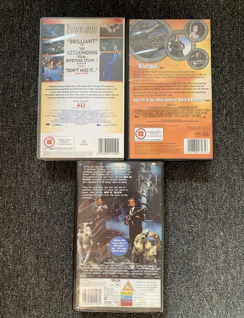 WILL SMITH VHS Video Tapes Bundle X3 £10.77 - PicClick UK