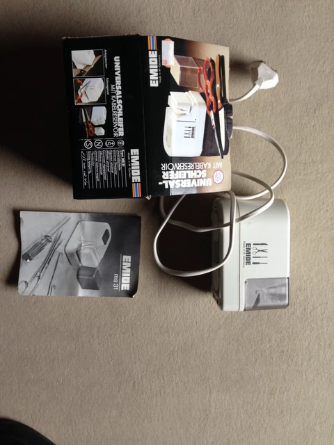 EMIDE MS 31 elektrischer Schleifer Schärft Messer Klingen Gebraucht ...