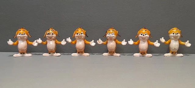 RETRO RARE TOYS PIF Gadget Comics Pifou Characters Figures 1978 Brabo ...