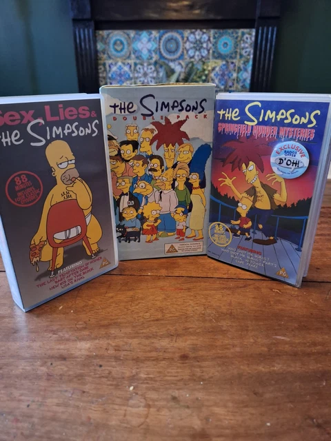 THE SIMPSONS SPRINGFIELD Murder Mysteries (Animated) VHS 1997. £5.92 ...