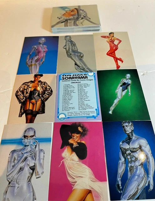 1993 Comic Images Hajime Sorayamas Sexy Robots And Pinups Complete Your