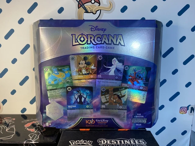 DISNEY LORCANA TCG L'ascension des Floodborn Coffret collector ... DISNEY LORCANA TCG L'ascension des Floodborn Coffret collector ...