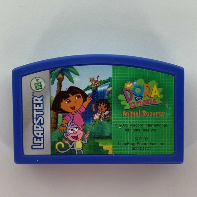JEU D'APPRENTISSAGE LEAPFROG Leapster Nick Jr Dora Explorer sauvetage d ...
