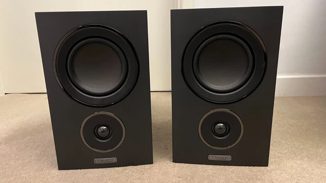 MISSION LX-2 MKII Standmount Black Bookshelf Speakers in excellent ...