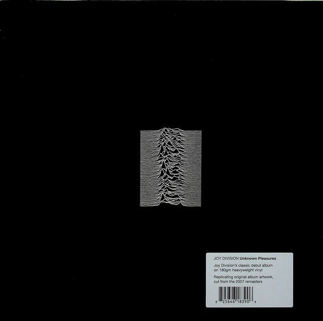 JOY DIVISION- UNKNOWN Pleasures LP (NEW* Reissue 180g Vinyl) Textured Sleeve EUR 19,87 - PicClick IT