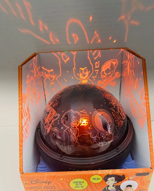 DISNEY HOCUS POCUS Halloween Led Shadow Indoor Lights Rotating ...