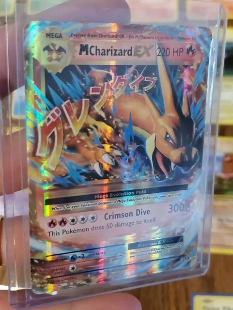 MEGA CHARIZARD EX Pokémon Evolutions RARE MINT PLUS ADDITIONAL CARD ...