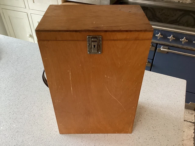 VINTAGE C. BAKER LONDON Microscope with carry case £39.99 - PicClick UK