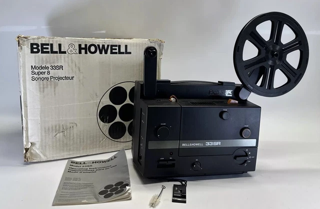 BELL & HOWELL 33SR Super 8 Film Projector Vintage Made In Japan £193.48 ...