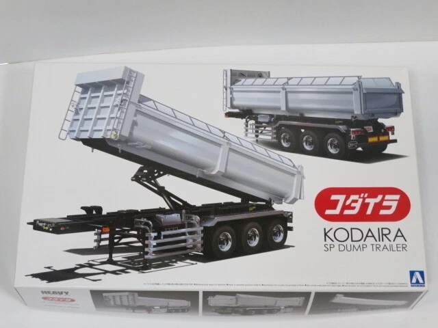 NACHNAHME MÖGLICH! KODAIRA SP Dump Trailer Aoshima 1/32 Heavy Freight S ...