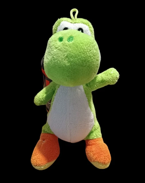 NINTENDO SUPER MARIO Bros Yoshi 7” Soft Plush Toy (2012) Preloved VGC £ ...