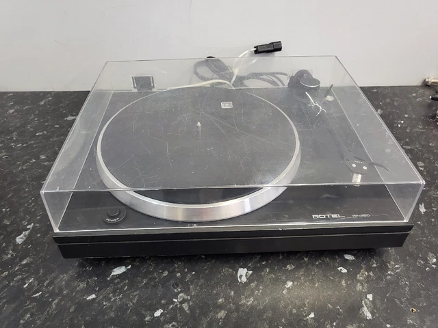 ROTEL RP-1500 DC SERVO BELT DRIVE VINTAGE CLASSIC TURNTABLE - Made in ...