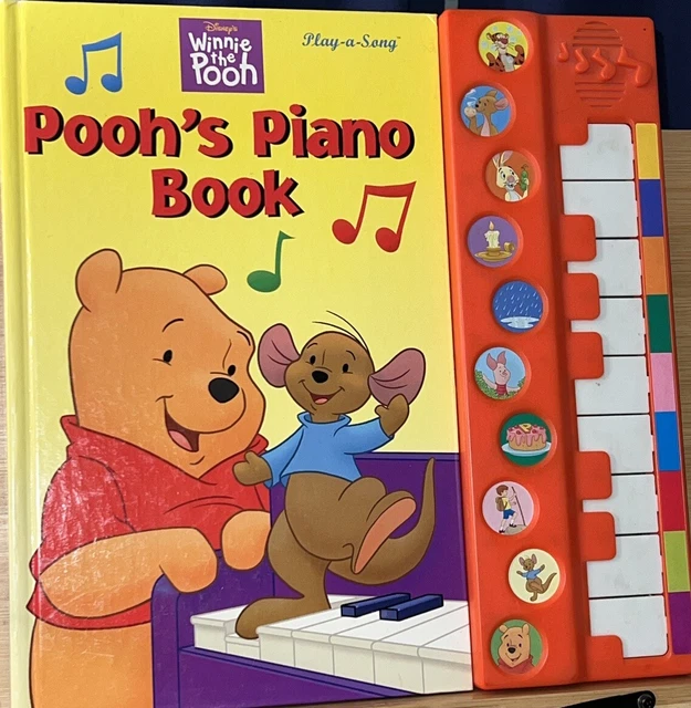 POOH'S PIANO BOOK (Disney's Winnie the Pooh) Play a Song Book with ...