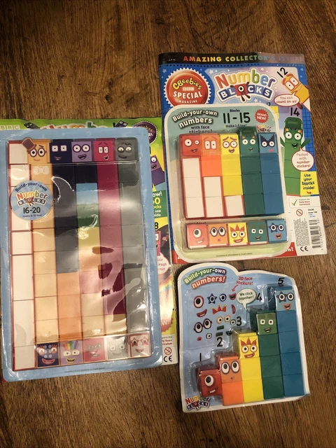 Numberblocks Gift Set Click Count Cbeebies Maths Help Figure Eyfs | My ...