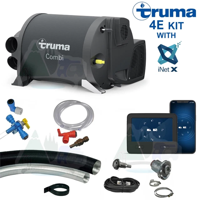 TRUMA COMBI 4E + Inet X Control Panel Boiler & Space Heater Complete ...