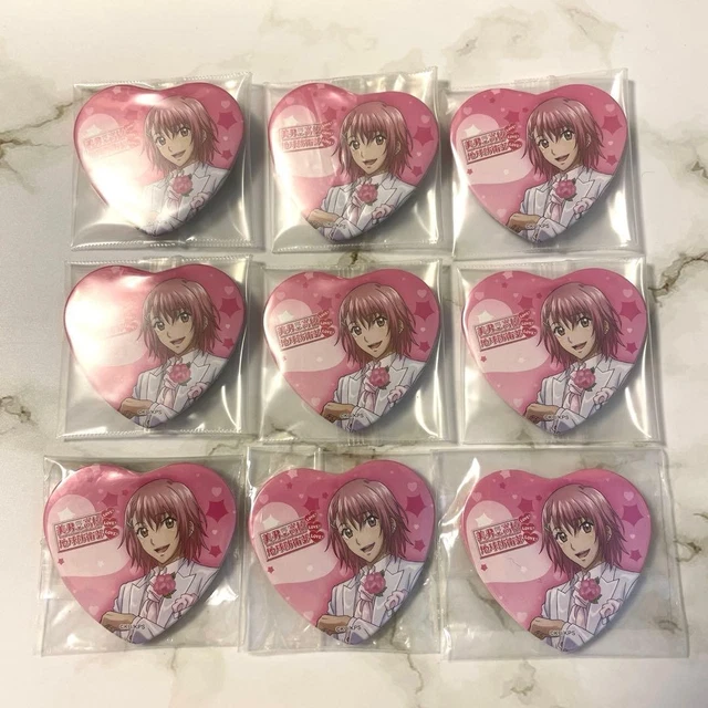 ZAO RITSU HIGH School Earth Defense Club Badge Set 9 pcs Used with Rust ...