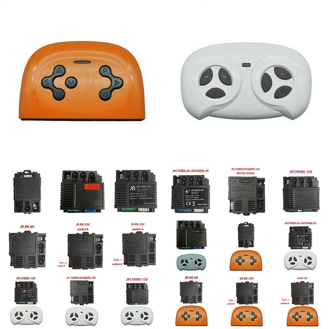 HIGH QUALITY REMOTE Control JR1738RX Light Flashes Electric Vehicle JR ...