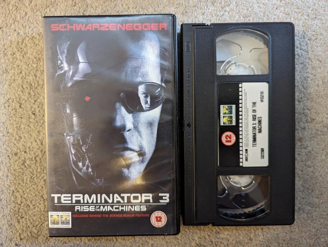 TERMINATOR 3 RISE Of The Machines VHS Video PAL £4.99 - PicClick UK