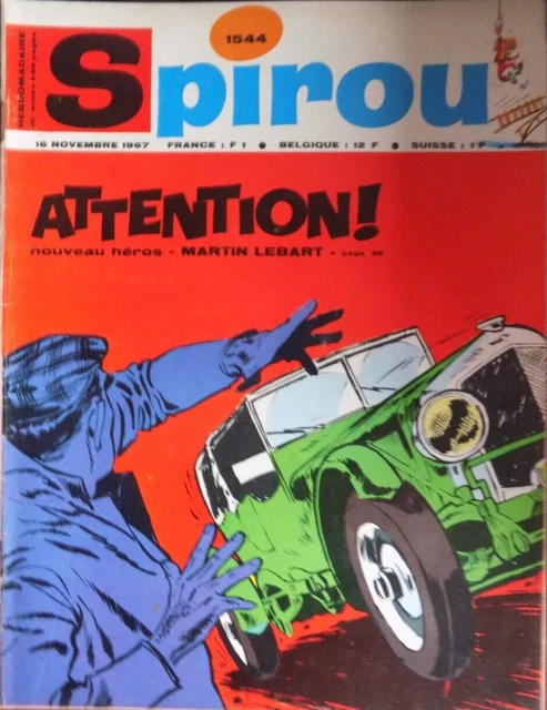 SPIROU N° 1544 couv. Piroton + suppléments ( Mr 387 + documentation ) EUR 4,24 - PicClick FR