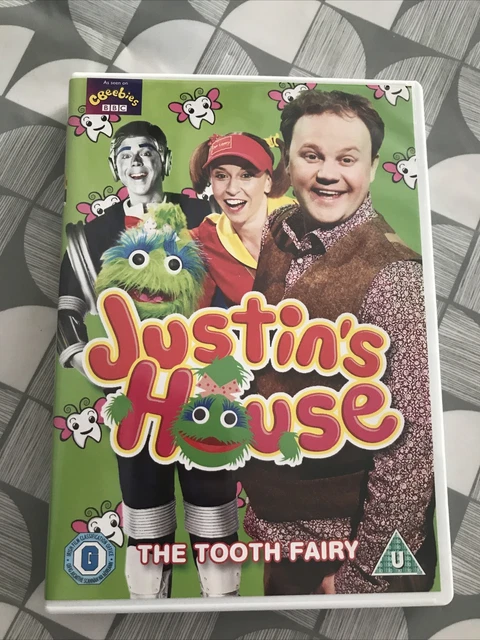 RARE CBEEBIES JUSTINS House The Tooth Fairy Dvd Tested Uk Seller Vgc £9 ...