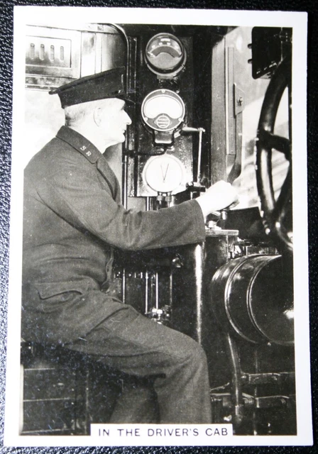 Southern Railway Electric Train Cab Vintage 1938 Photo Card Ld21m £4 99 Picclick Uk