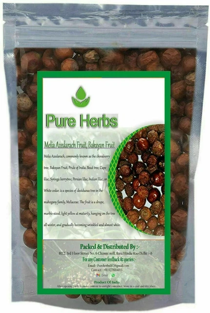 PURE HERBS MELIA Azedarach & Bakayan Fruit Utilisé Pour Santé EUR 11,20 - PicClick FR