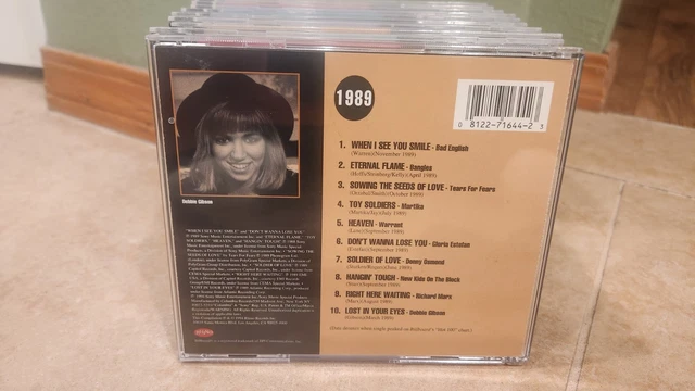 BILLBOARD TOP HITS 10 cd lot 1975-1979/ 1985-1989 Rhino label Elton ...