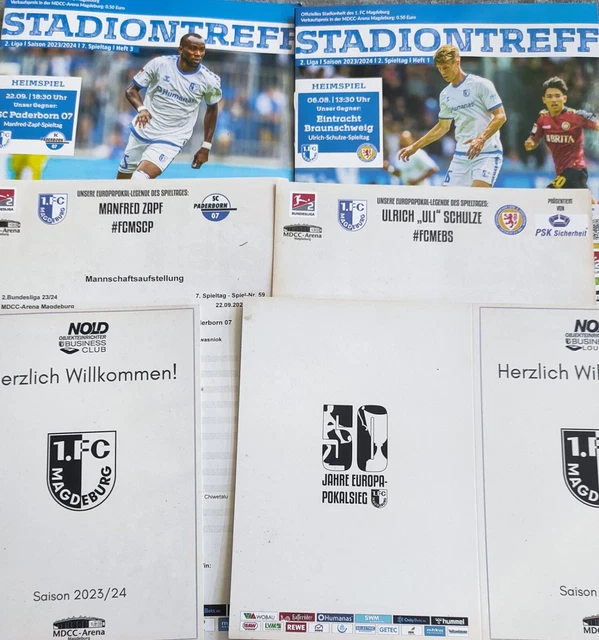 2 PROGRAMME 1. FC Magdeburg-Eintracht Braunschweig/SC Paderborn 2023/24 ...