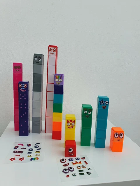 CBEEBIES NUMBERBLOCKS ,1-10 Number Blocks 100% GENUINE new educational ...